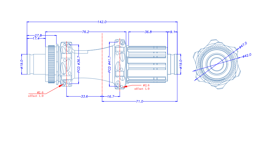 Get Perfect Custom wheel hub | Bike components manufacturing